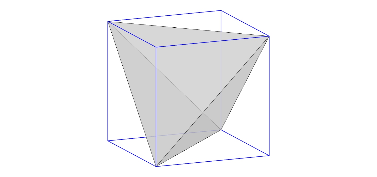 inside the cube – moving geometry