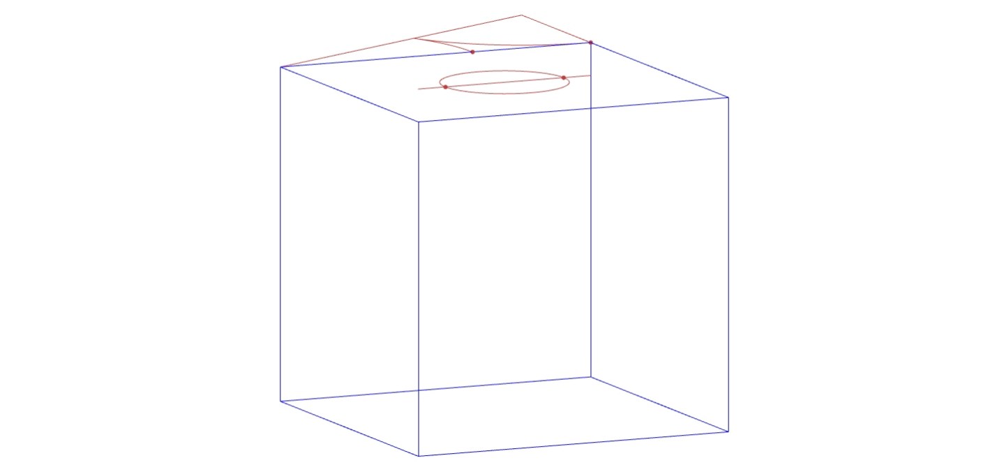 inside the cube – moving geometry